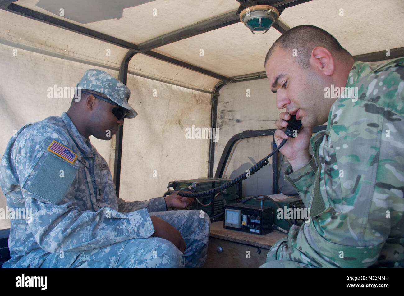 Testing 123 by Georgia National Guard Stock Photo - Alamy