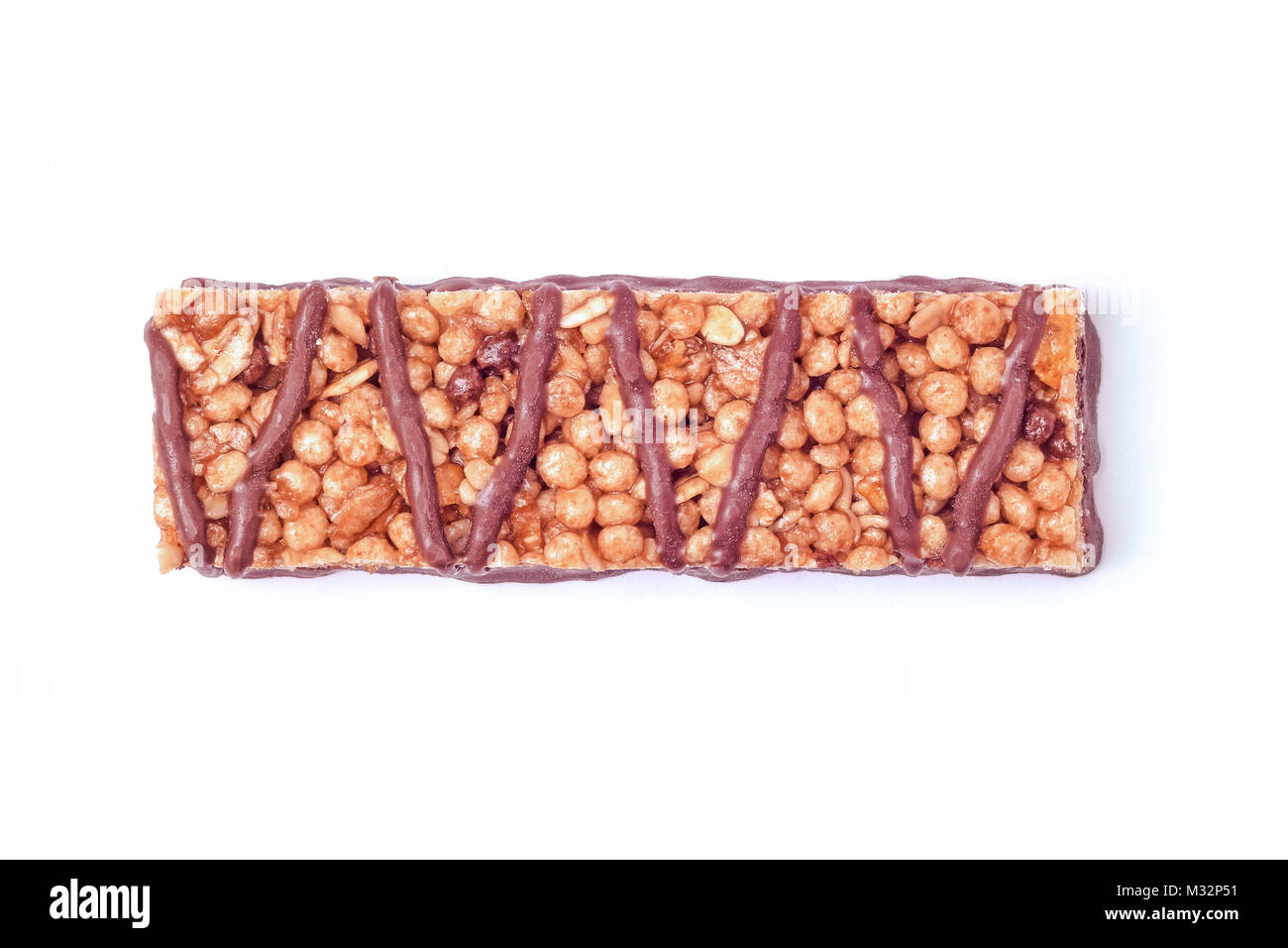 chocolate protein bar studio isolated Stock Photo - Alamy