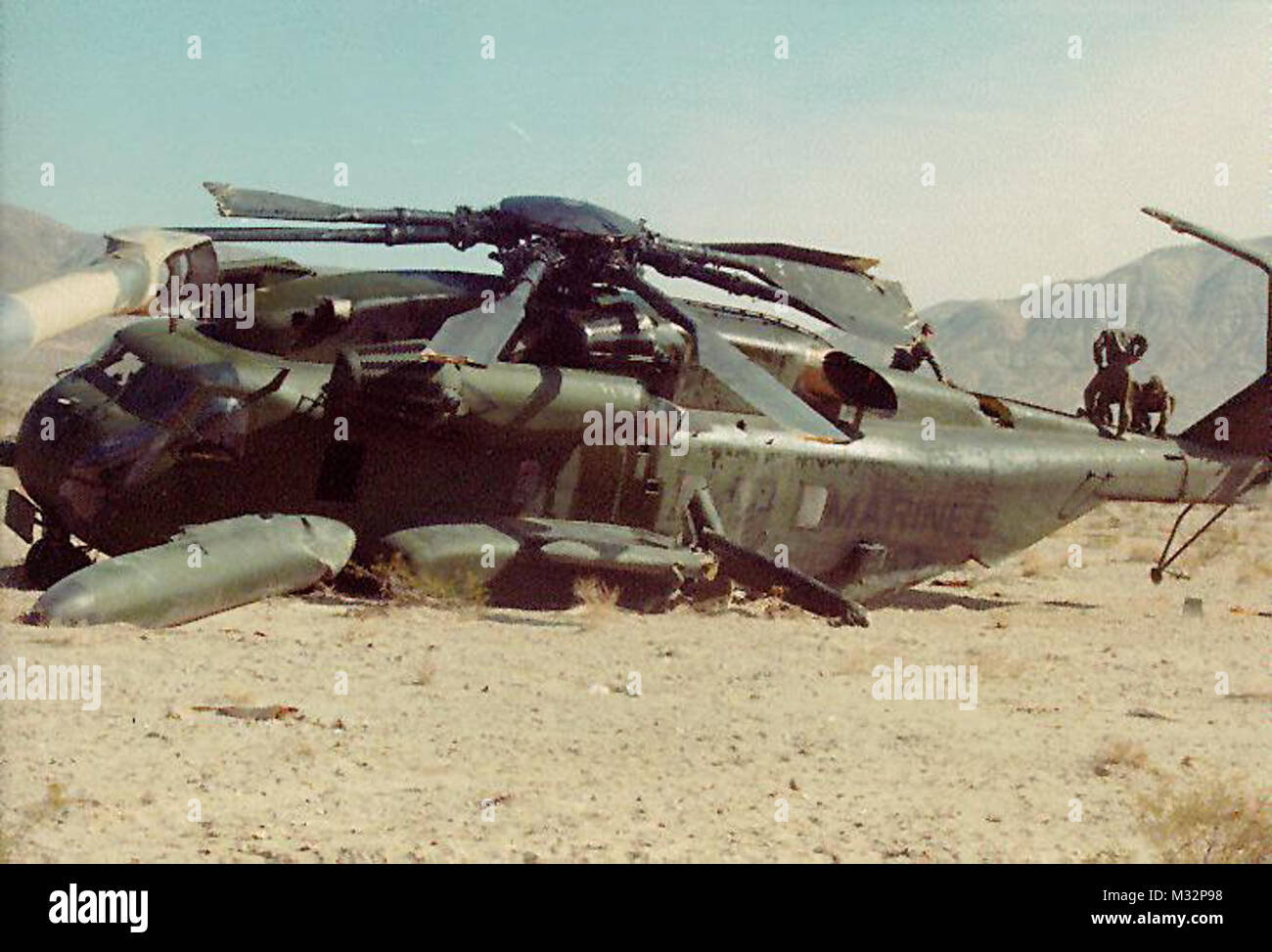 H53 sea stallion mishap crash hi-res stock photography and images - Alamy