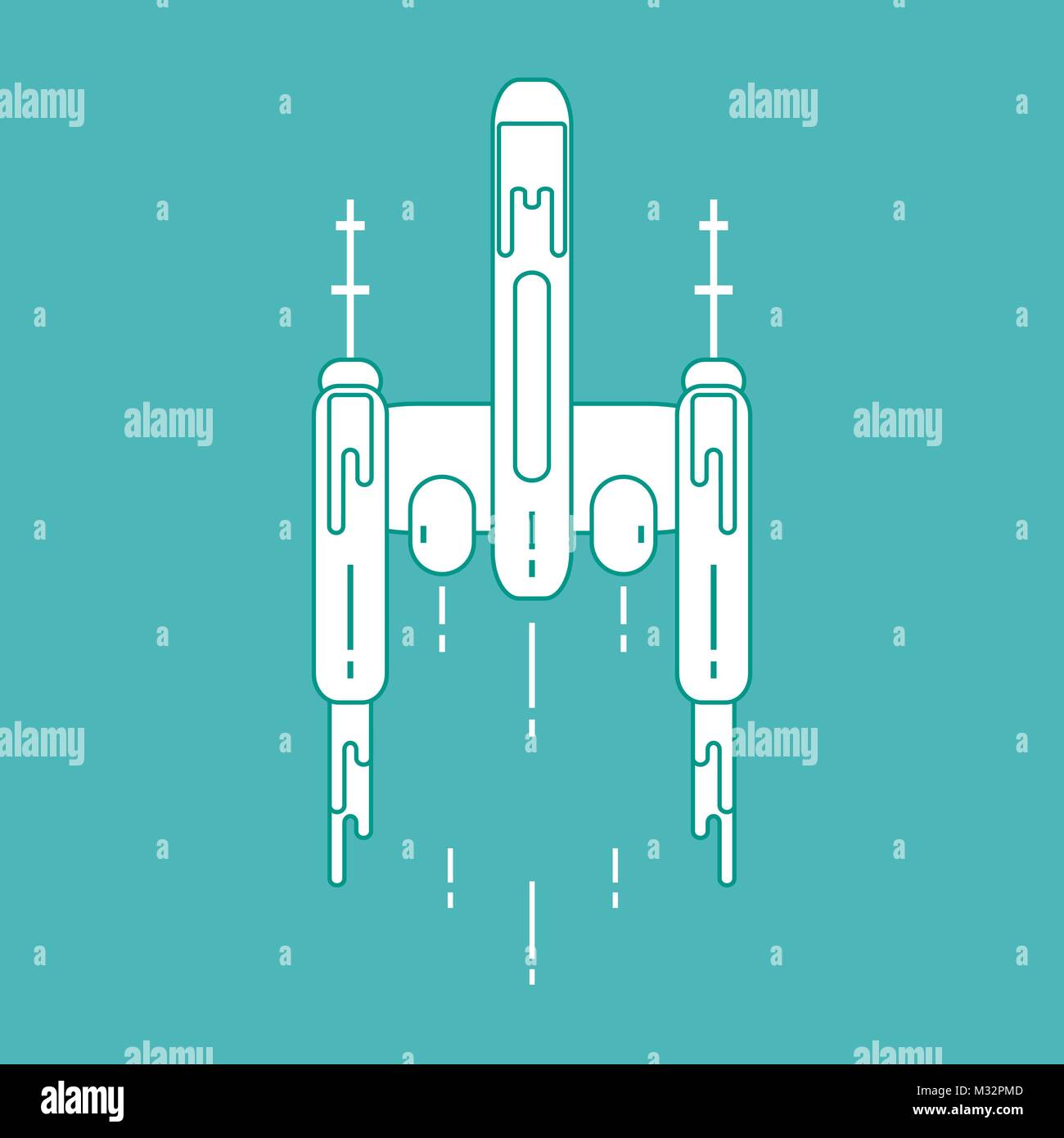 Nasa space launch vehicle Stock Vector Images - Alamy