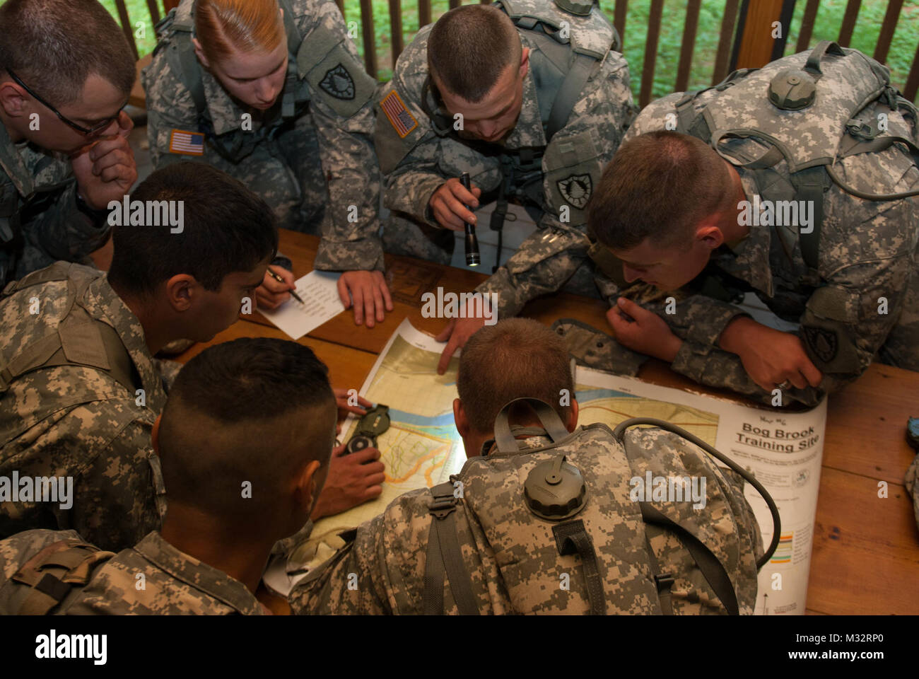 Ten squads from the different units and organizations in the Maine Army ...