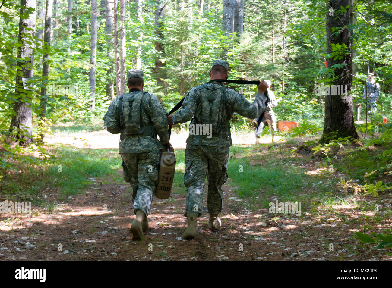 Ten squads from the different units and organizations in the Maine Army ...
