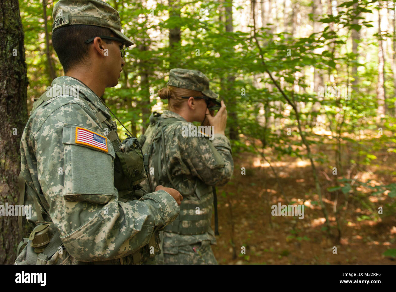 Ten squads from the different units and organizations in the Maine Army ...