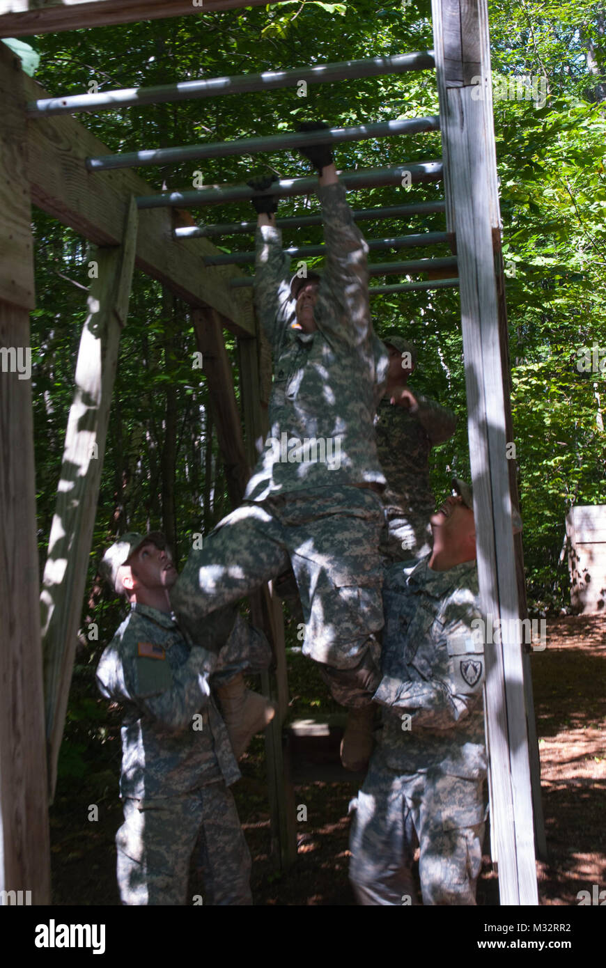 Ten squads from the different units and organizations in the Maine Army ...