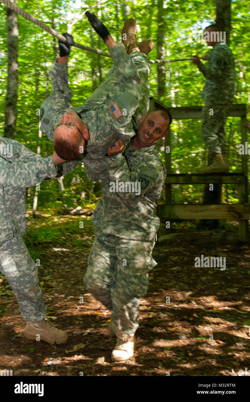 Ten squads from the different units and organizations in the Maine Army ...