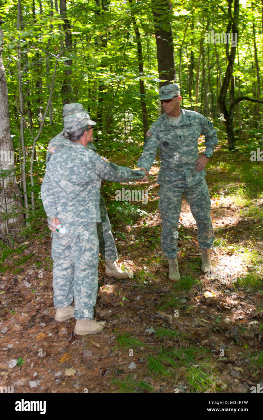 Ten squads from the different units and organizations in the Maine Army ...