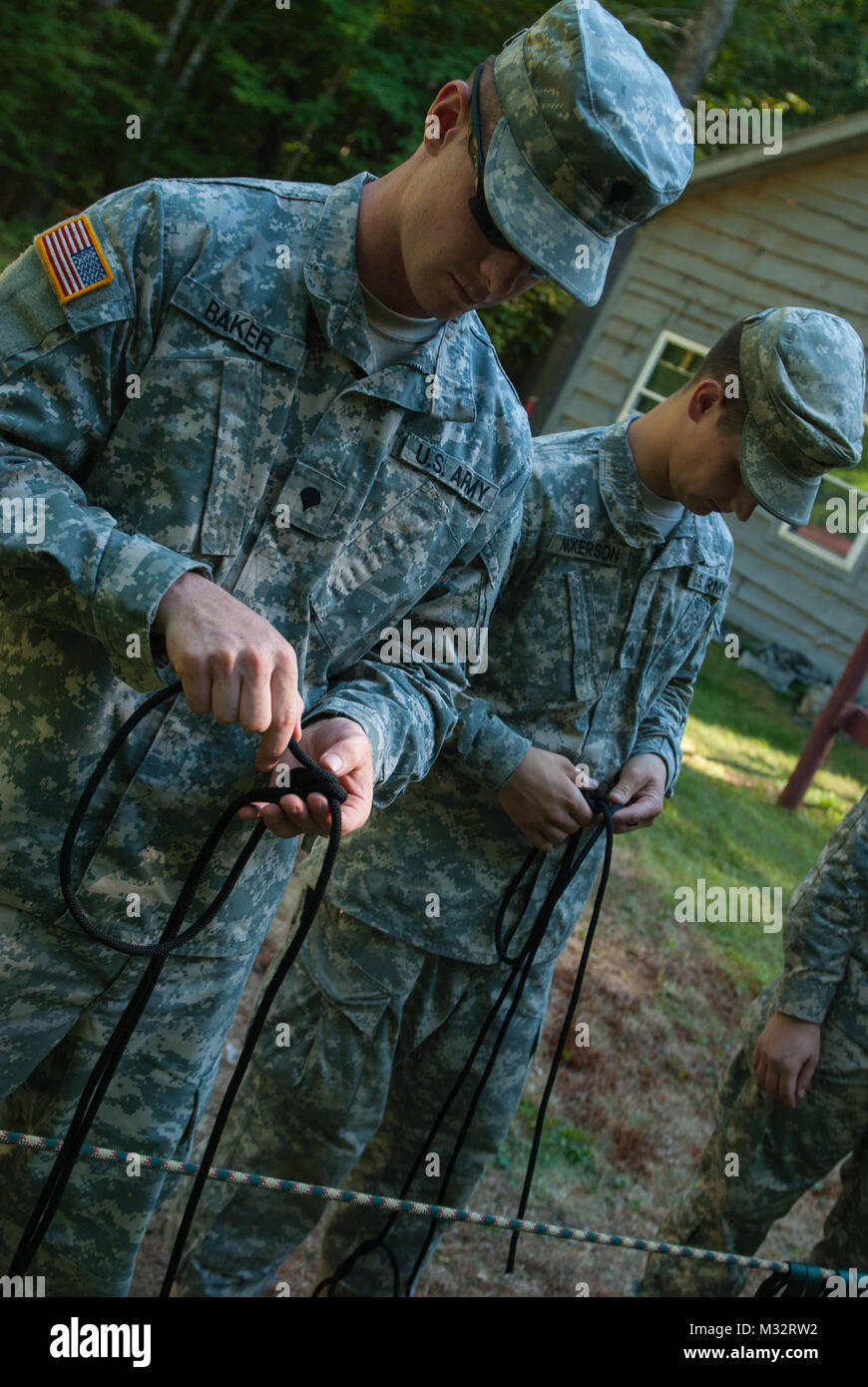 Ten squads from the different units and organizations in the Maine Army ...