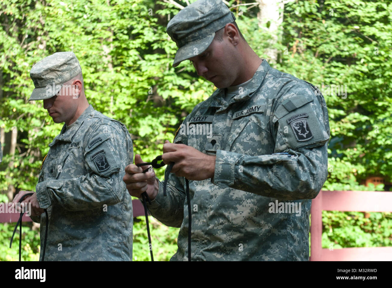 Ten squads from the different units and organizations in the Maine Army ...