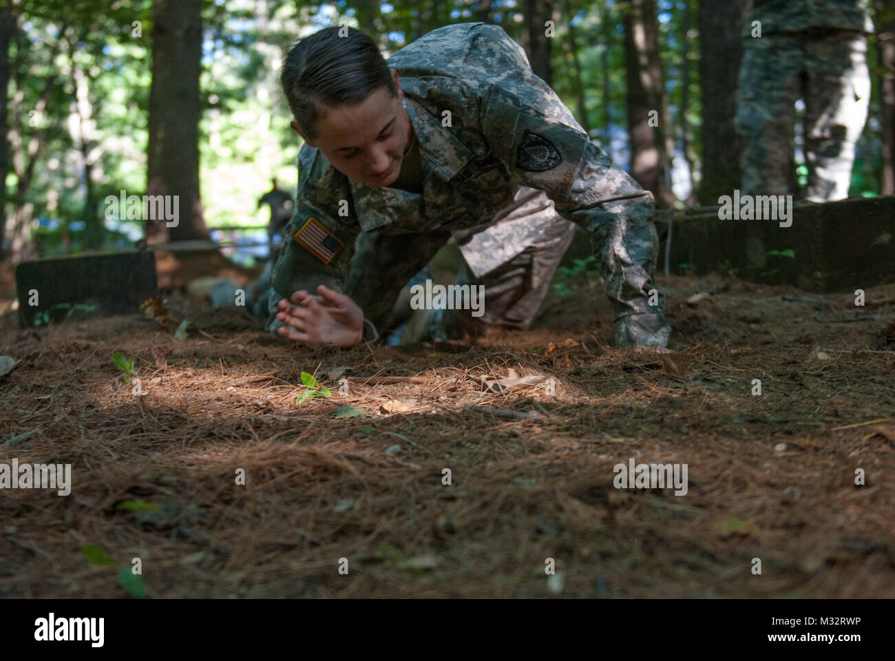Ten squads from the different units and organizations in the Maine Army ...