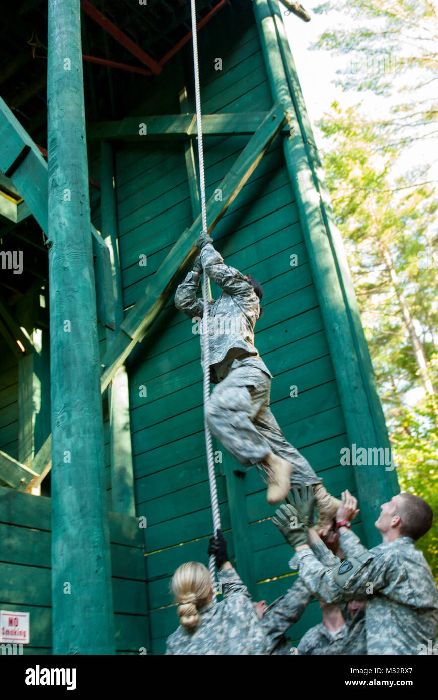 Ten squads from the different units and organizations in the Maine Army ...