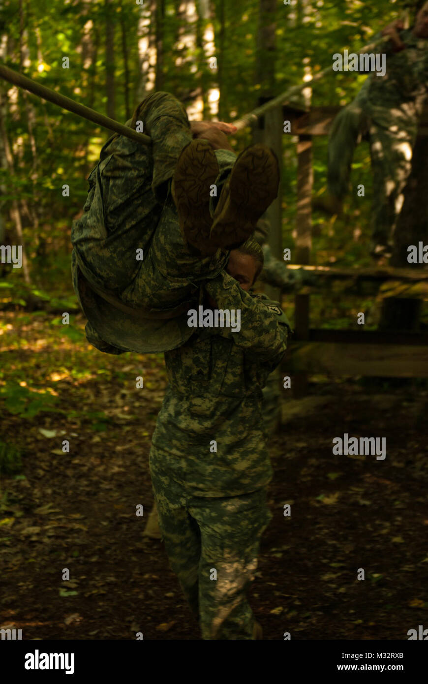 Ten squads from the different units and organizations in the Maine Army ...