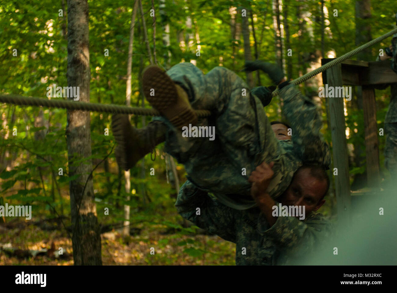 Ten squads from the different units and organizations in the Maine Army ...