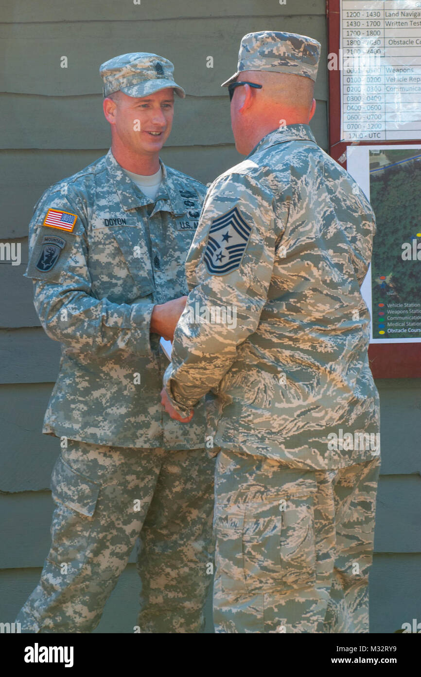 Ten squads from the different units and organizations in the Maine Army ...