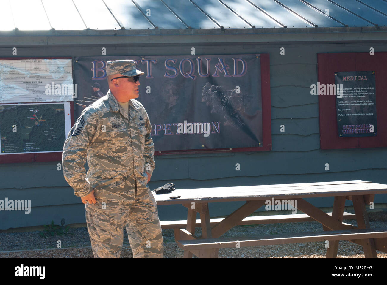 Ten squads from the different units and organizations in the Maine Army ...