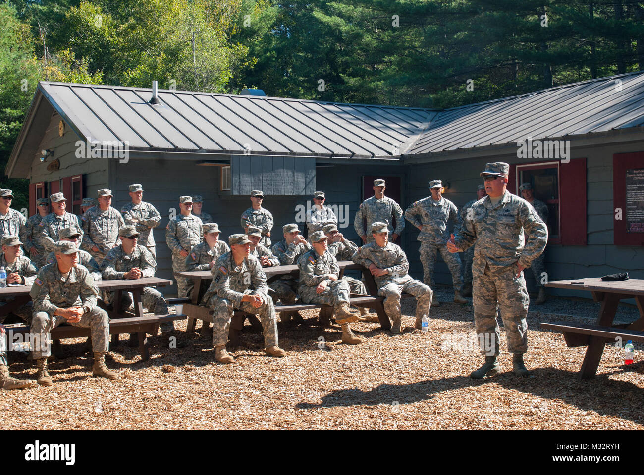 Ten squads from the different units and organizations in the Maine Army ...