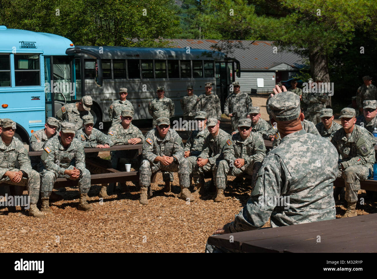 Ten squads from the different units and organizations in the Maine Army ...