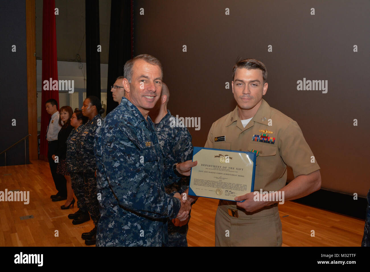 Rear adm terry b kraft hi-res stock photography and images - Alamy