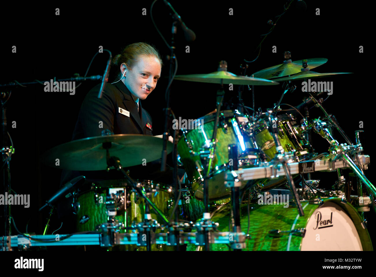ALMA, Ark. (Sept. 23, 2014) Musician 1st Class Tina Catalanotto, of ...