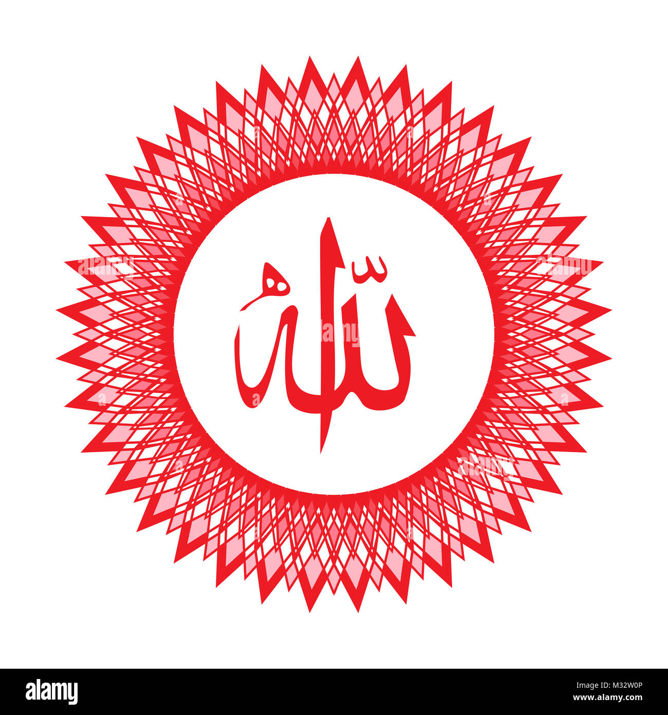 Allah The God Of Islam Symbol