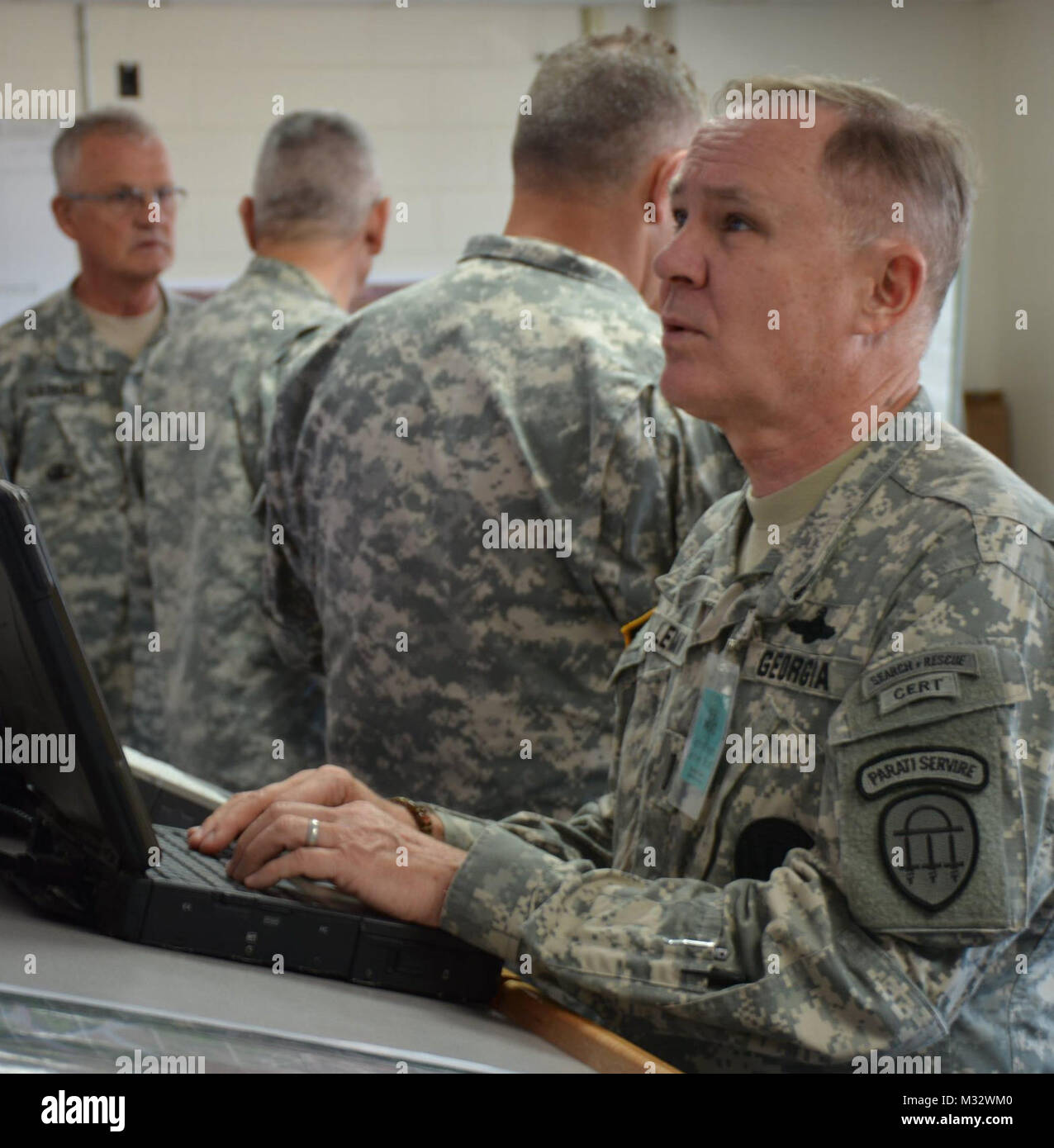 SDF Annual Training by Georgia National Guard Stock Photo - Alamy