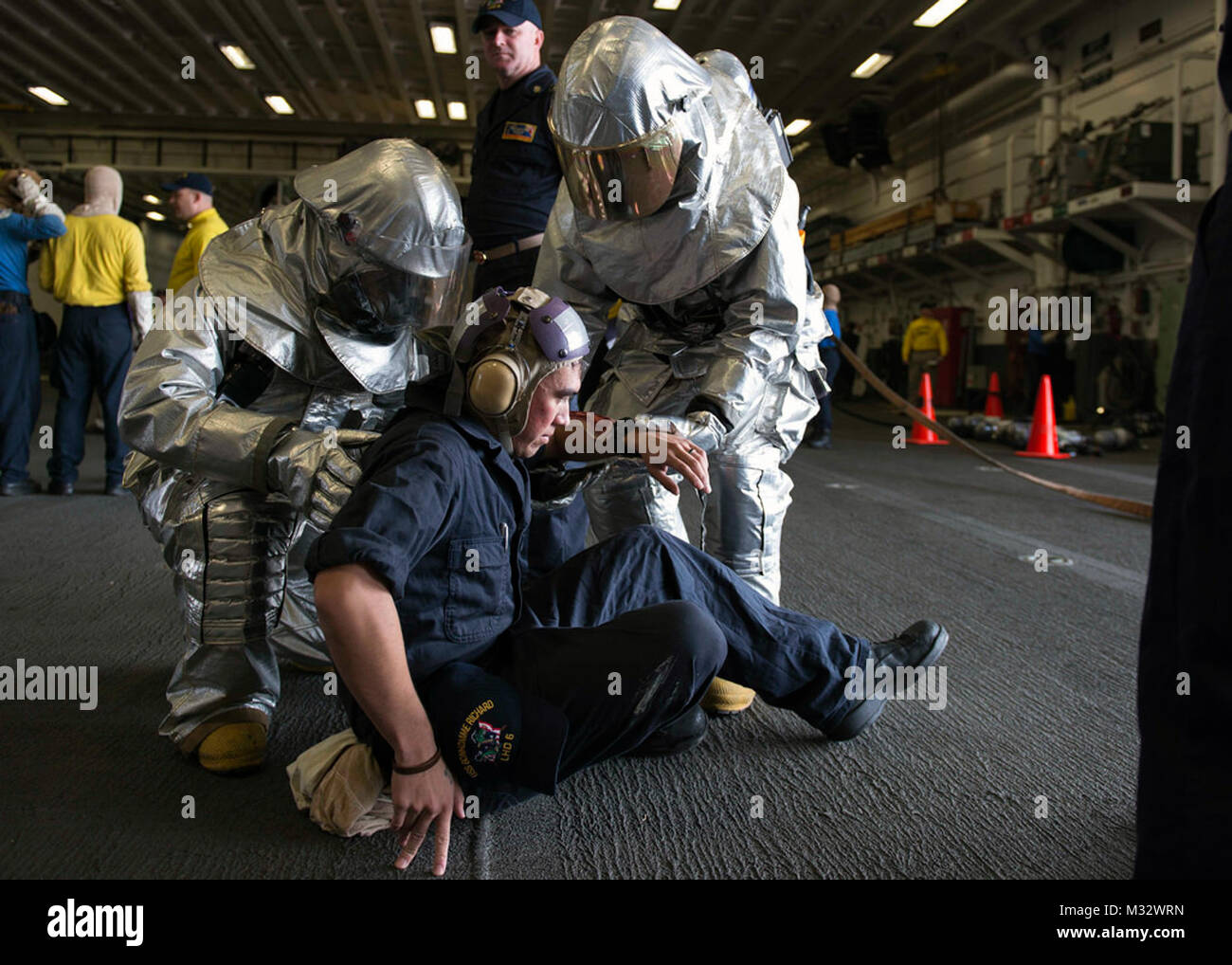 Buddy Aid on the Bonhomme Richard by #PACOM Stock Photo - Alamy