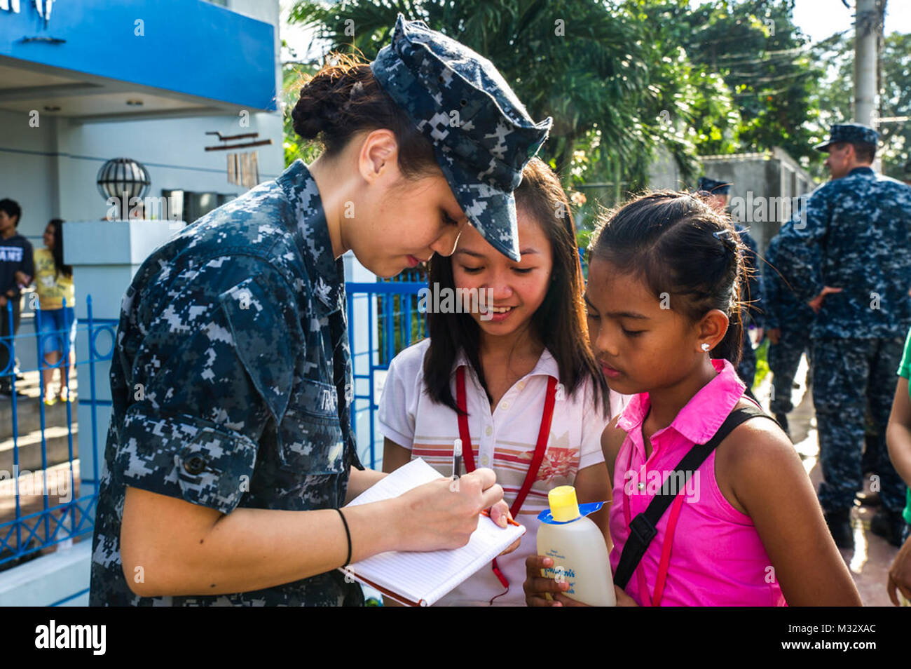 Project Handclasp in Quezon City by #PACOM Stock Photo - Alamy