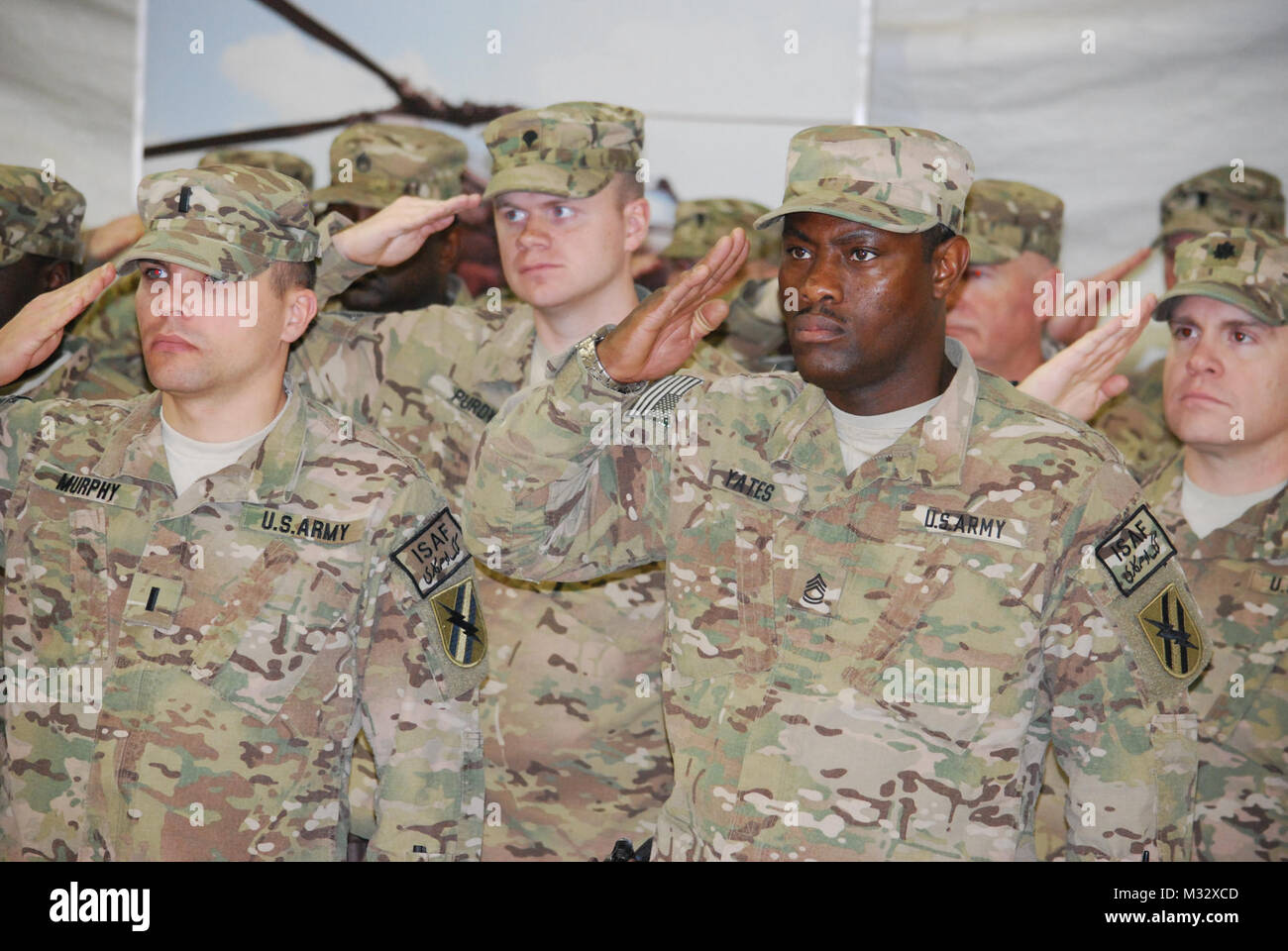 Member of the Utah National Guard 204th Maneuver Enhancement Brigade ...