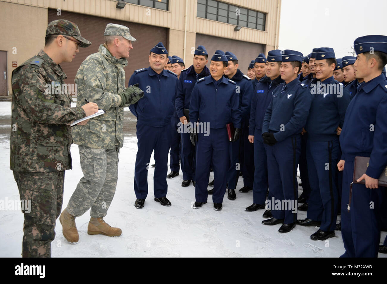 Republic of Korea Air Force Cadets Learn U.S. Patriot Missile Anatomy ...