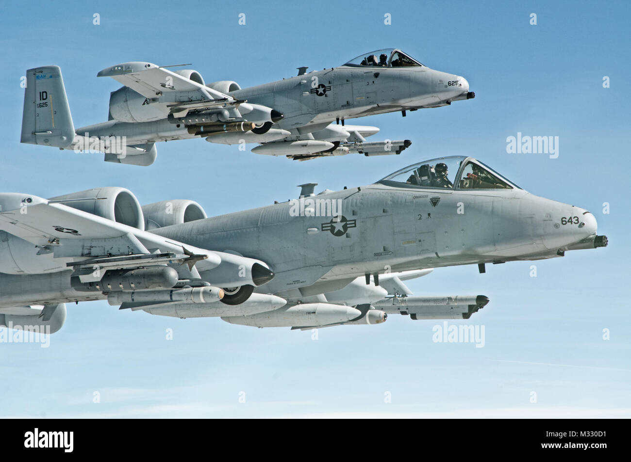 Capt. Tom Silkowski, flying the front aircraft, and Capt. Andy Labrum ...