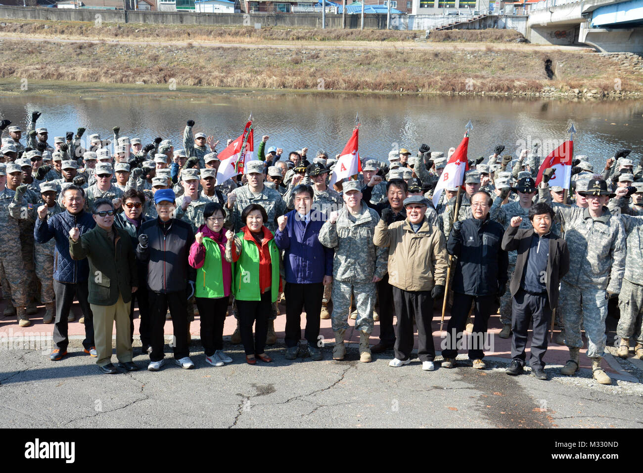 Soldiers Assist the Annual Shincheon River Clean-up by #PACOM Stock ...