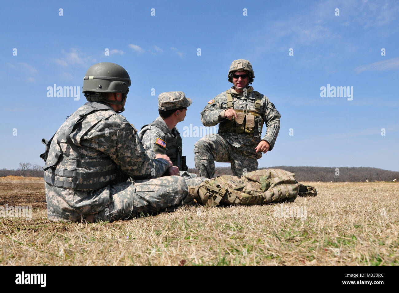 Soldiers and airmen participate in the Sergeants’ Major Matches on ...