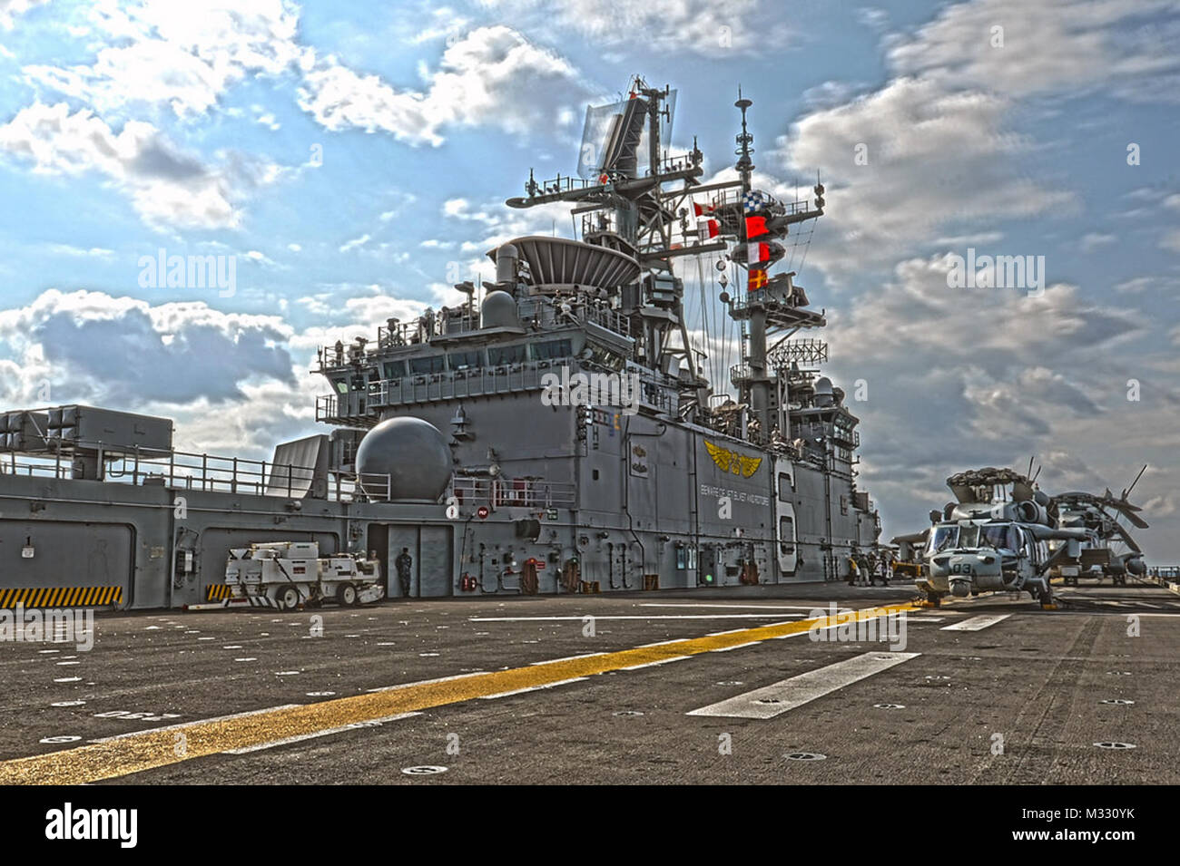 USS Bonhomme Richard conducting joint force operations in the U.S. 7th ...