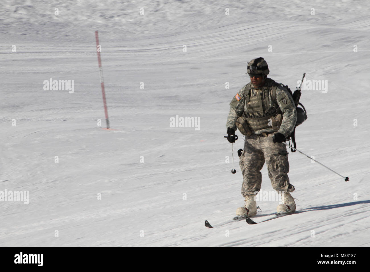 Dees, a Soldier with B Company, 3rd Battalion, 21st Infantry Regiment ...