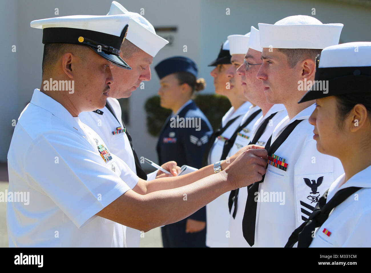 Military uniform inspection hi-res stock photography and images - Alamy
