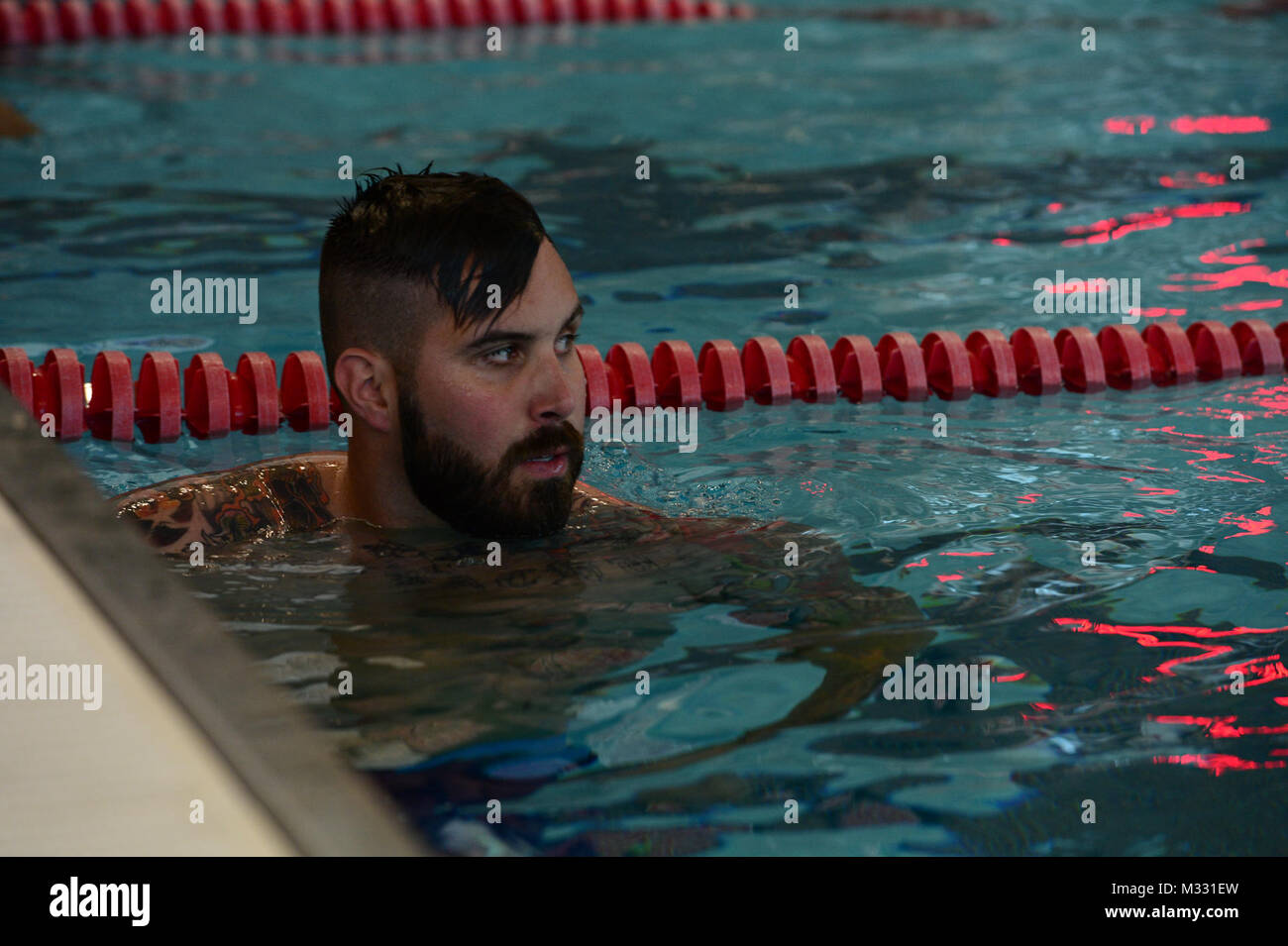 Steven Malits by Air Force Wounded Warrior Stock Photo - Alamy