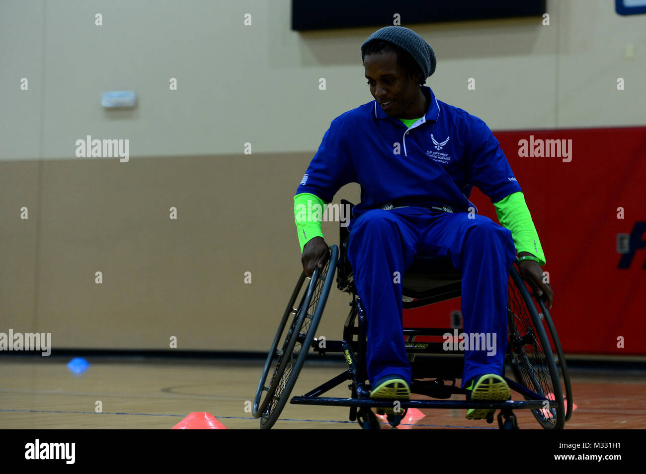 Colby Dean by Air Force Wounded Warrior Stock Photo - Alamy