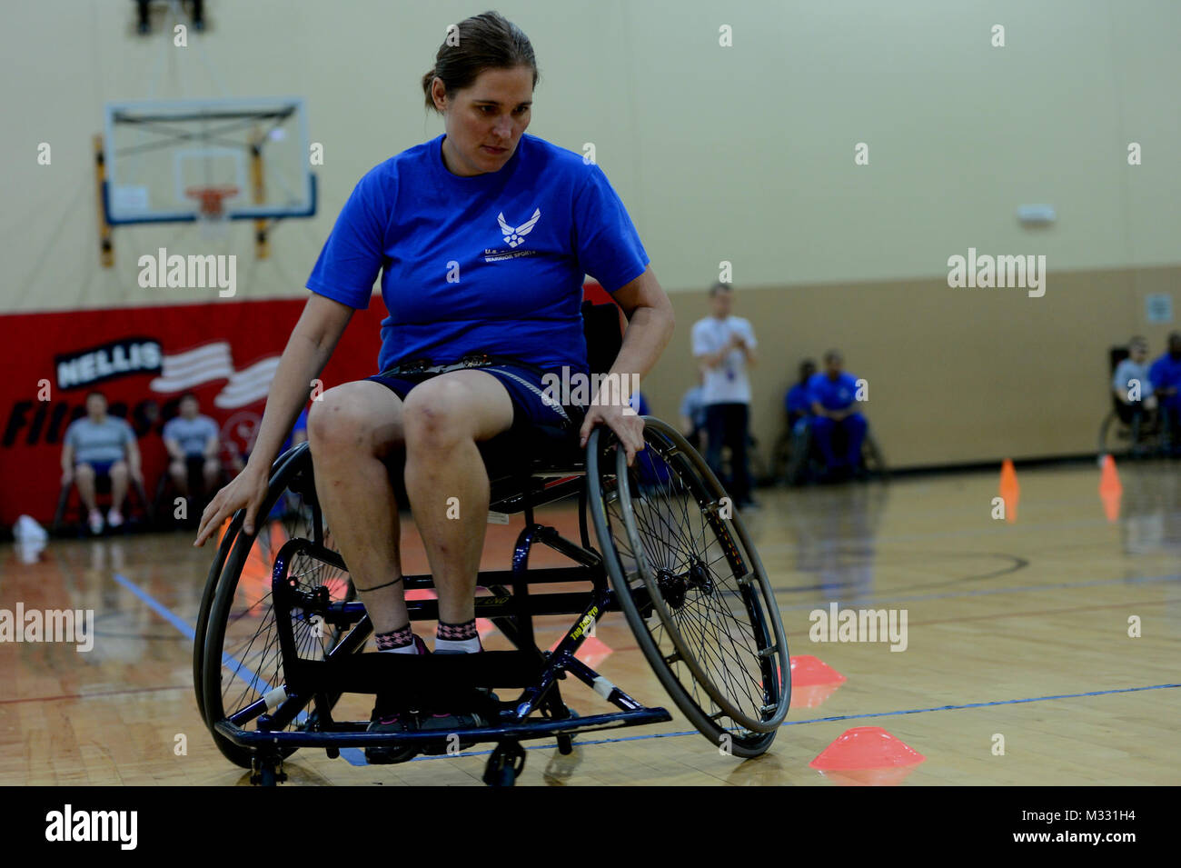 Kyle Burnett by Air Force Wounded Warrior Stock Photo - Alamy