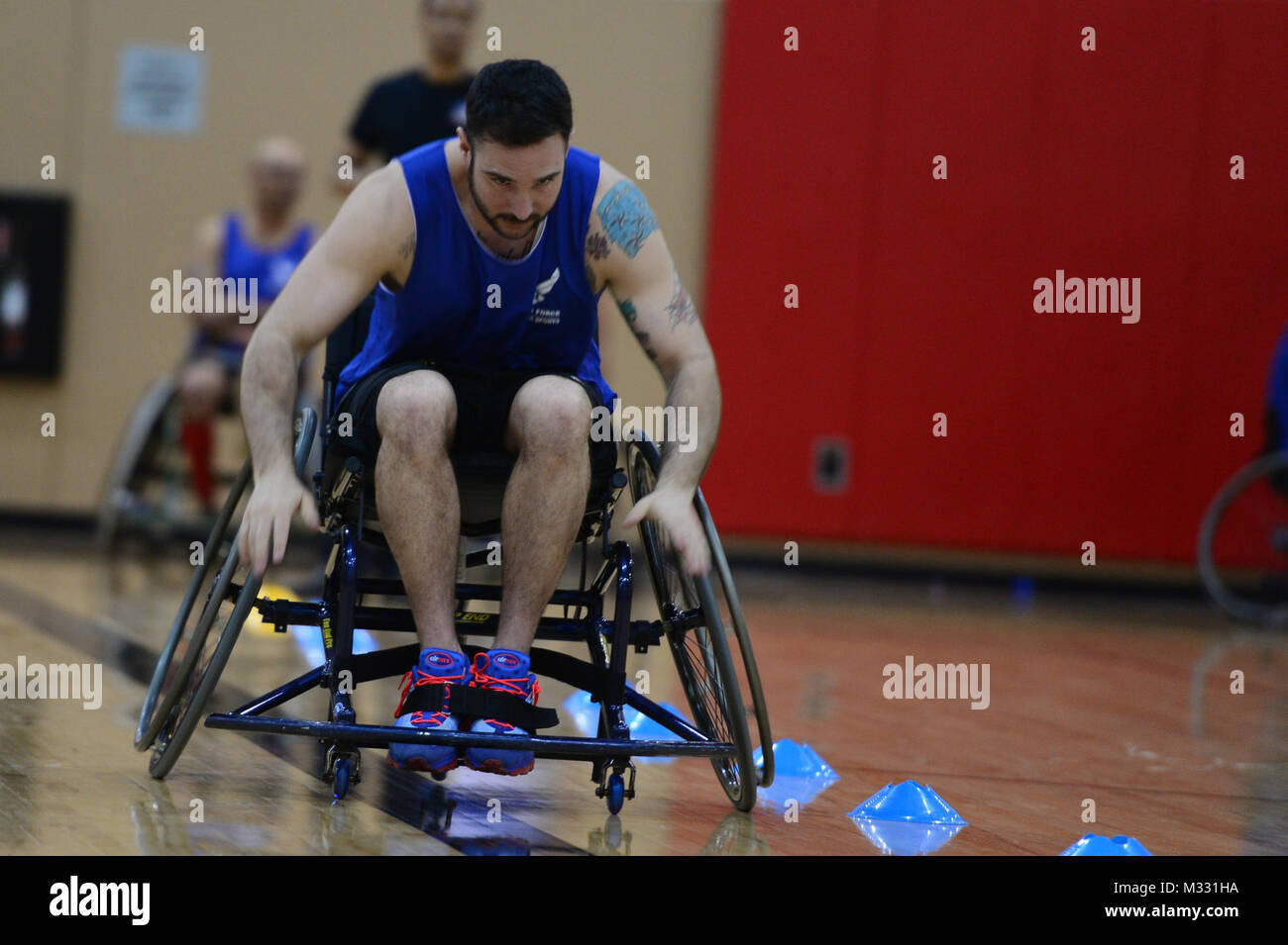 Christopher D'Angelo by Air Force Wounded Warrior Stock Photo - Alamy
