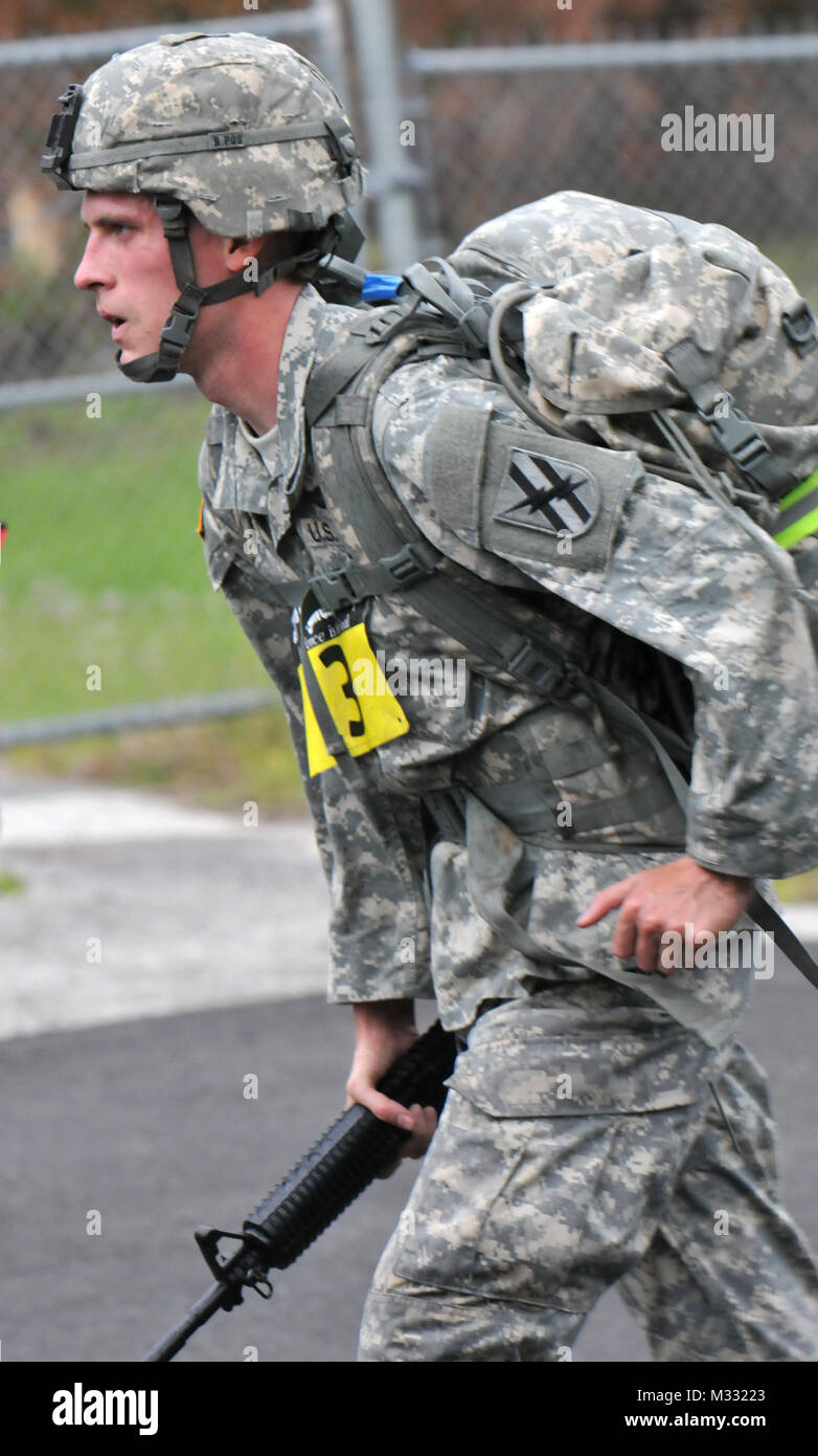Tucker, Ga., native Staff Sgt. Eric N. Hunt, an infantryman with Alpha ...
