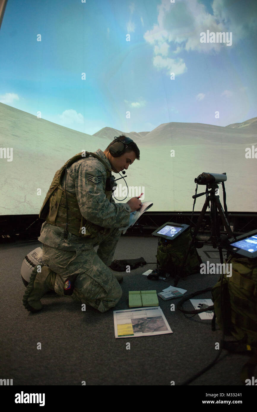 Air national guard advanced jtac training system hi-res stock ...