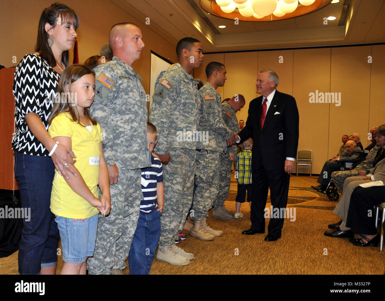 Georgia Gov. Nathan Deal thanks Purple Heart Medal recipients and ...