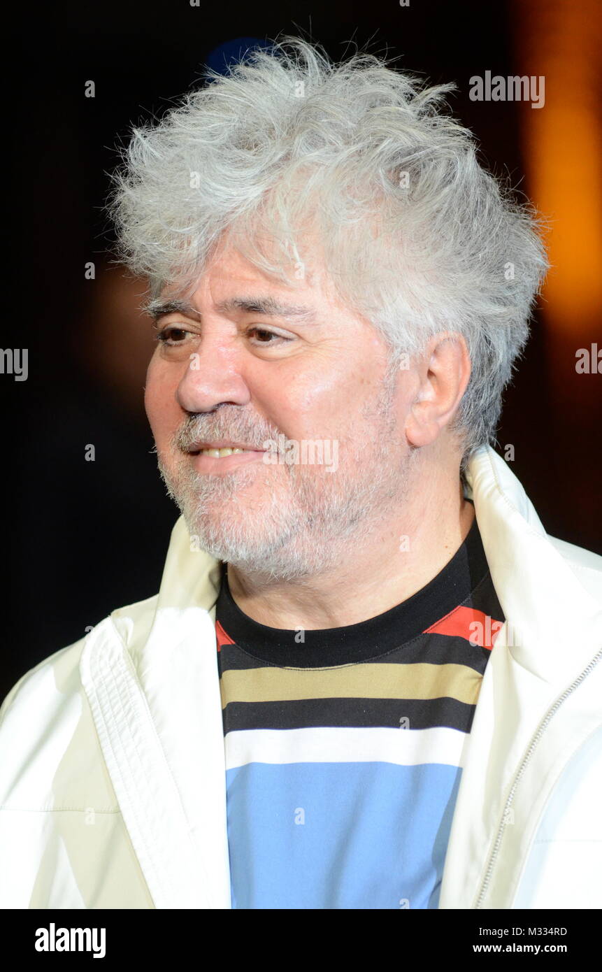 Film Director Pablo Almodovar attends opening night of Lumiere Film ...