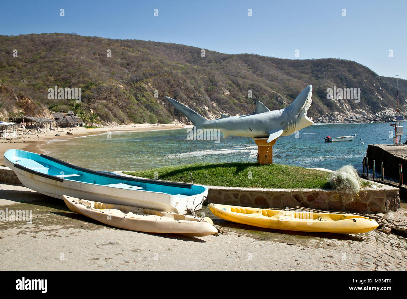 Mexican fishing village hi-res stock photography and images - Alamy
