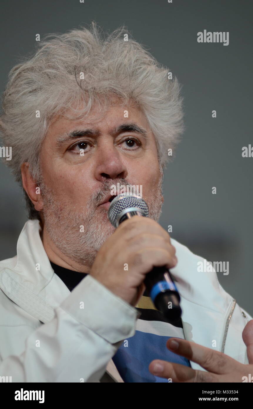 Film Director Pablo Almodovar attends opening night of Lumiere Film ...