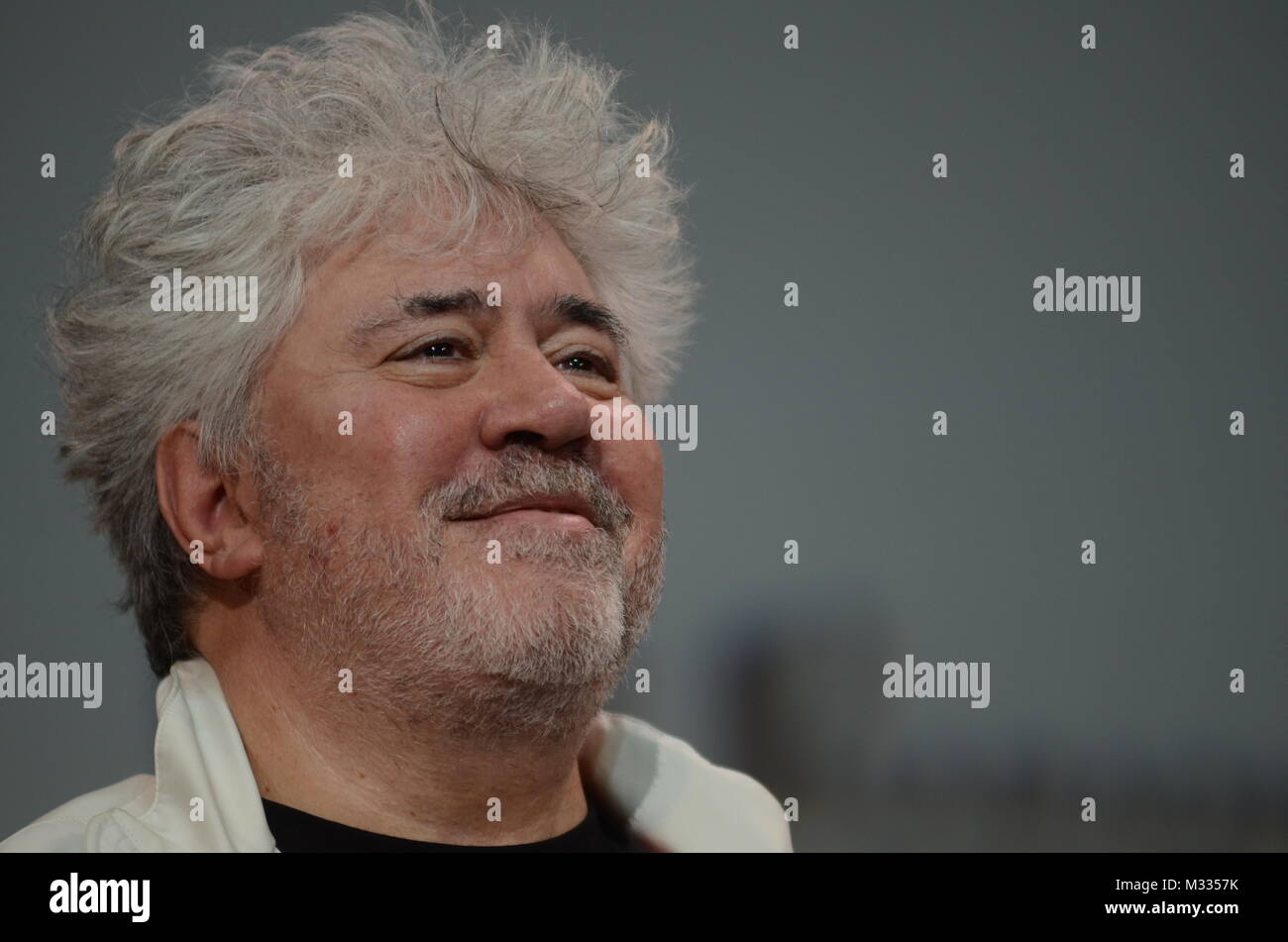 Film Director Pablo Almodovar attends opening night of Lumiere Film ...