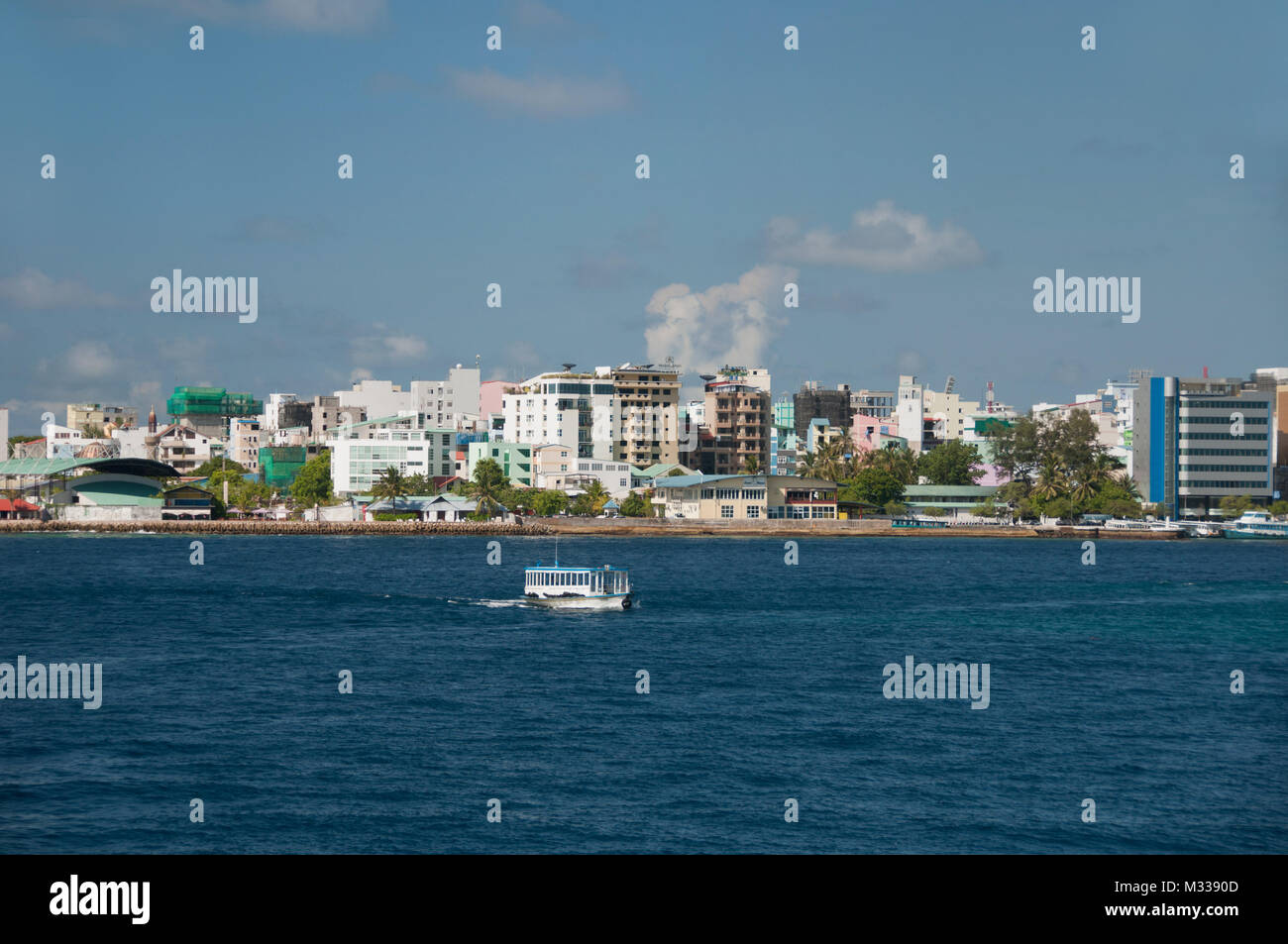 Capital maldives male aerial view hi-res stock photography and images ...