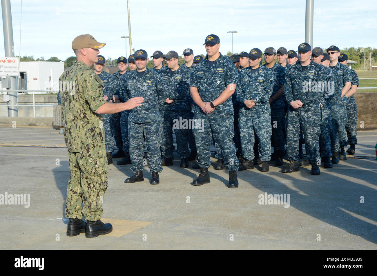 PORT CANAVERAL, Fla. – (Jan. 12, 2018) Cmdr. Reed Koepp II, Commanding ...