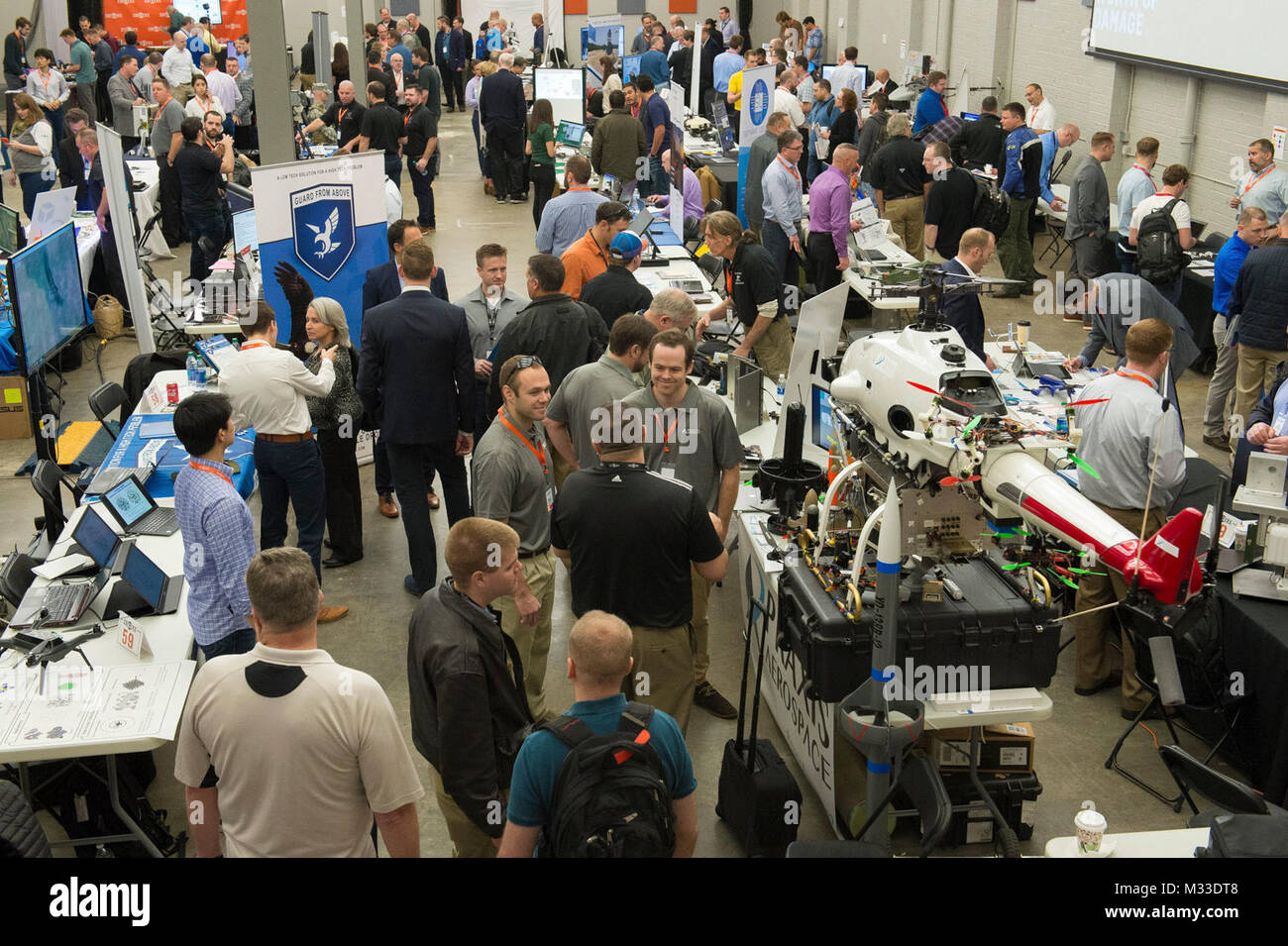 Service members and representatives from technology industries, academia and laboratories ...