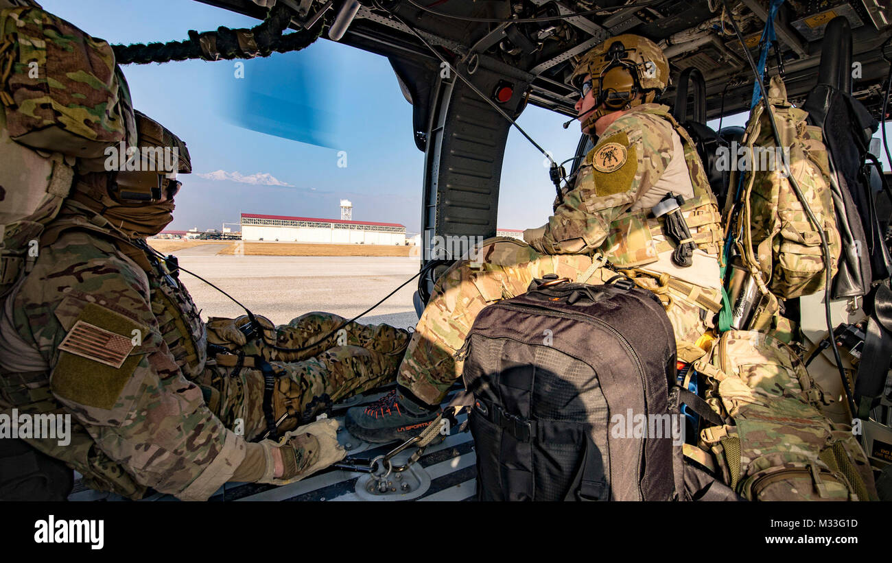 Members from the 56th and 57th Rescue Squadron prepare for takeoff Jan ...