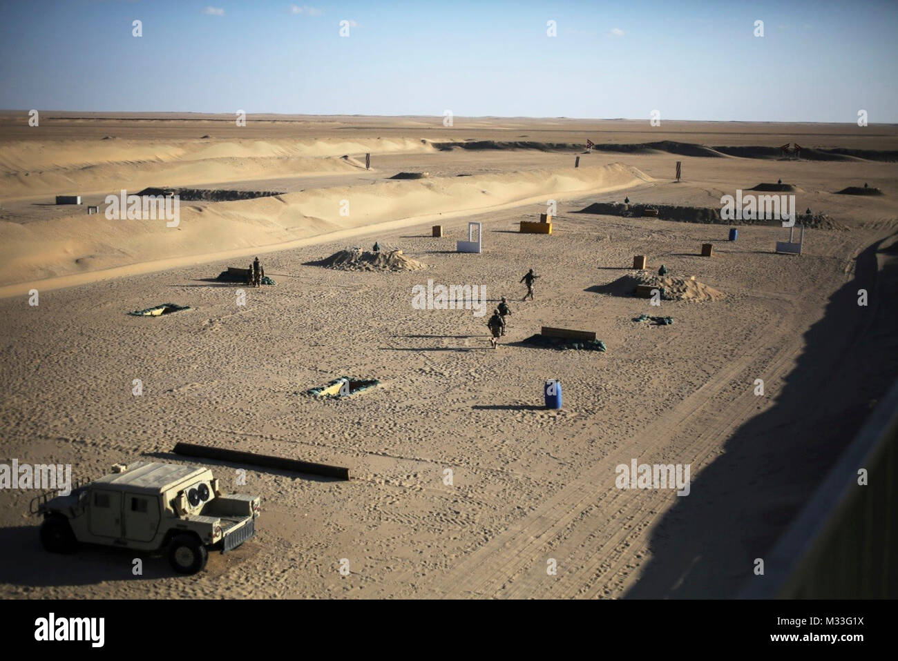 CAMP BUEHRING, Kuwait (Jan. 30, 2018) French soldiers with 5th Regiment ...